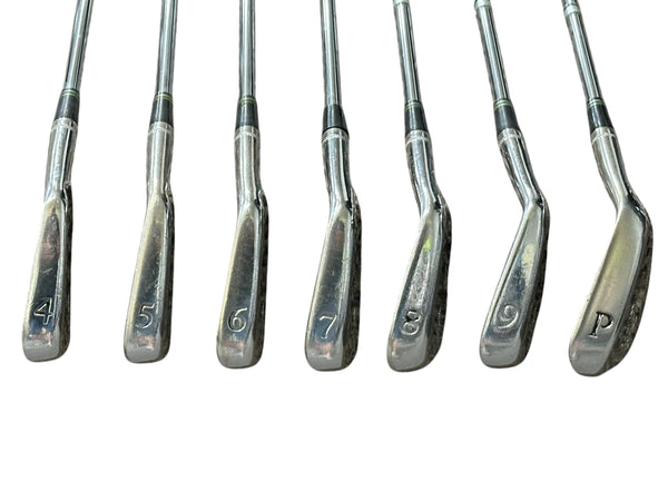 Palmer Peerless Iron Set 4-PW -1/2" Peerless R Flex Shafts Tacki Mac G ...