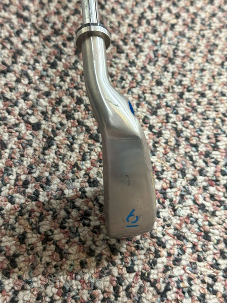 Blue Strike 6 Iron 37" Swing Trainer Blue Strike Steel Shaft Blue Stri ...