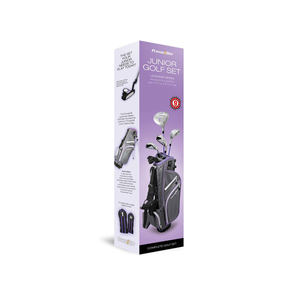 PowerBilt Junior Girls' Ages 9-12 Lavender Series Set Right Handed 52 ...